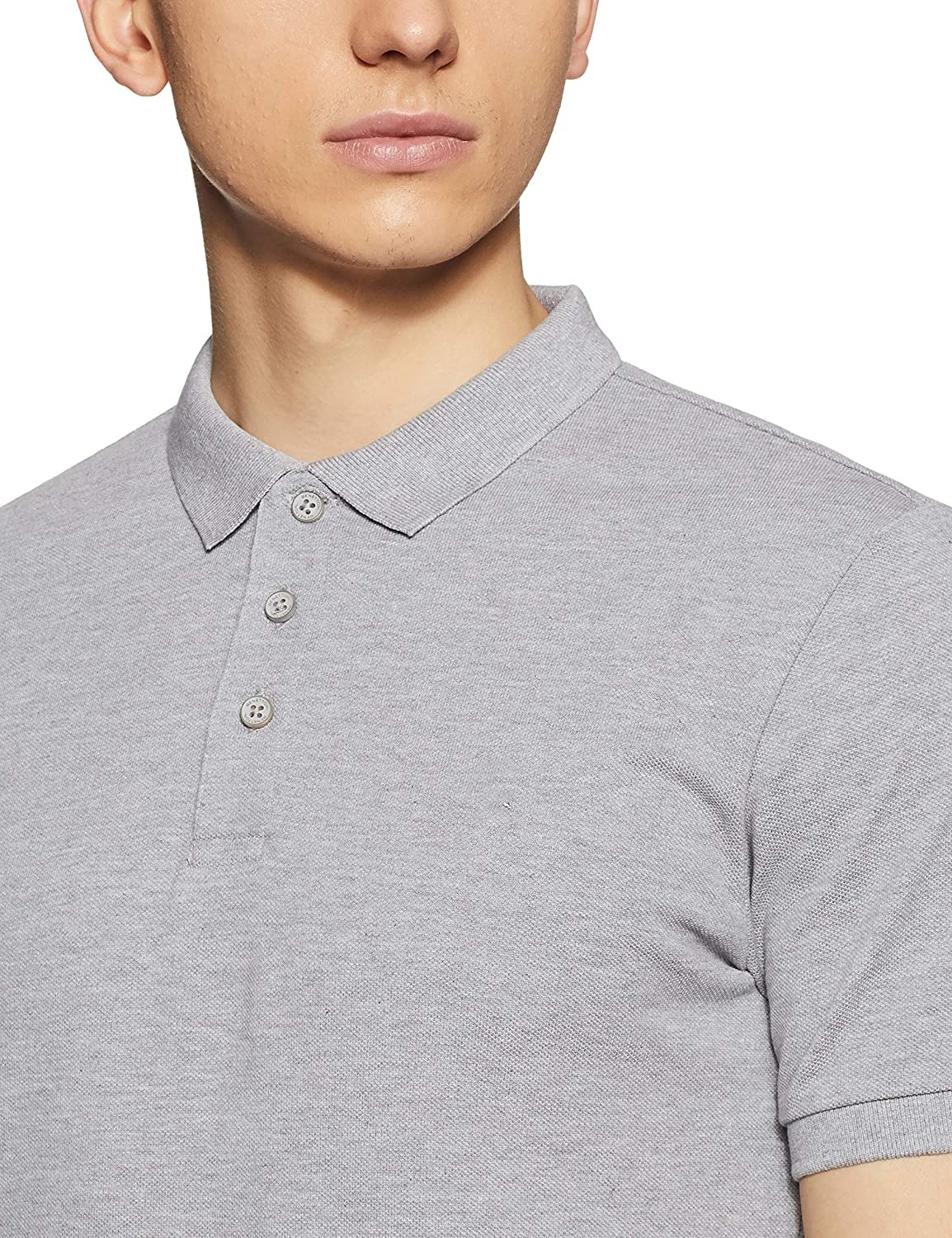 UCB Men s Grey Collar T Shirt Creative369 Solutions